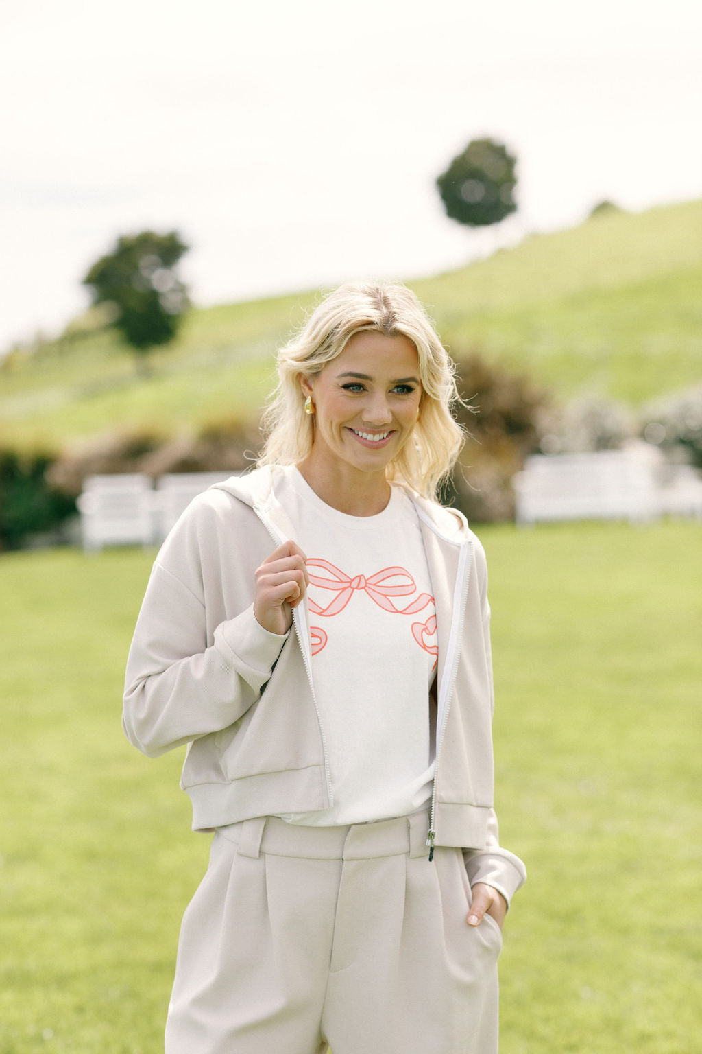 Emily Jacket - Ivory – CUT Clothing NZ